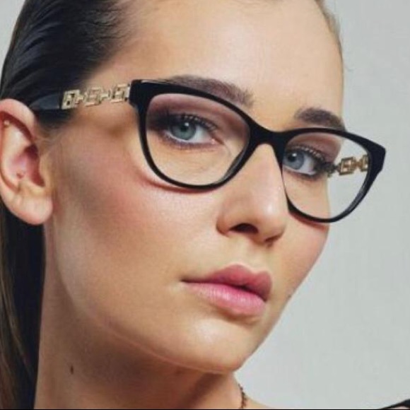 Versace | Accessories | Versace Ve 3292 Gb 54mm Womens Brown Eyeglasses ...